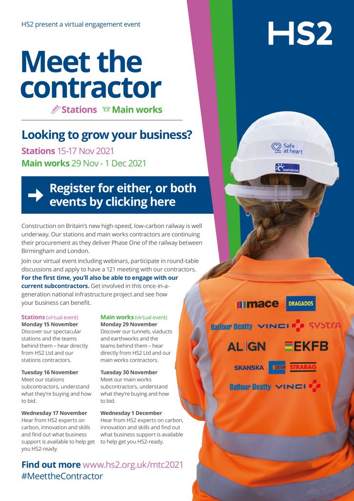 Welcome to the HS2 Supply Chain Opportunities Portal - HS2